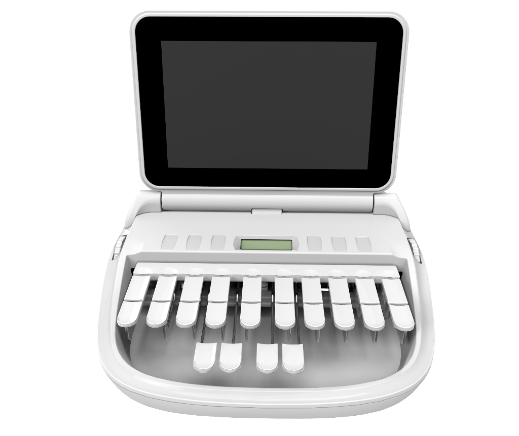 What are the types of stenography machines and tools used? | Vernon ...